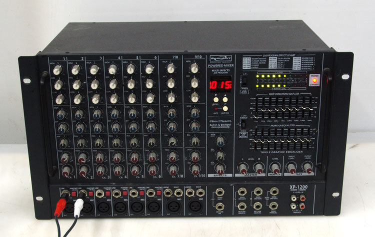 1200W 사운드아트 XP-1200 파워드 믹서앰프 - 보소장터 - 보소보소