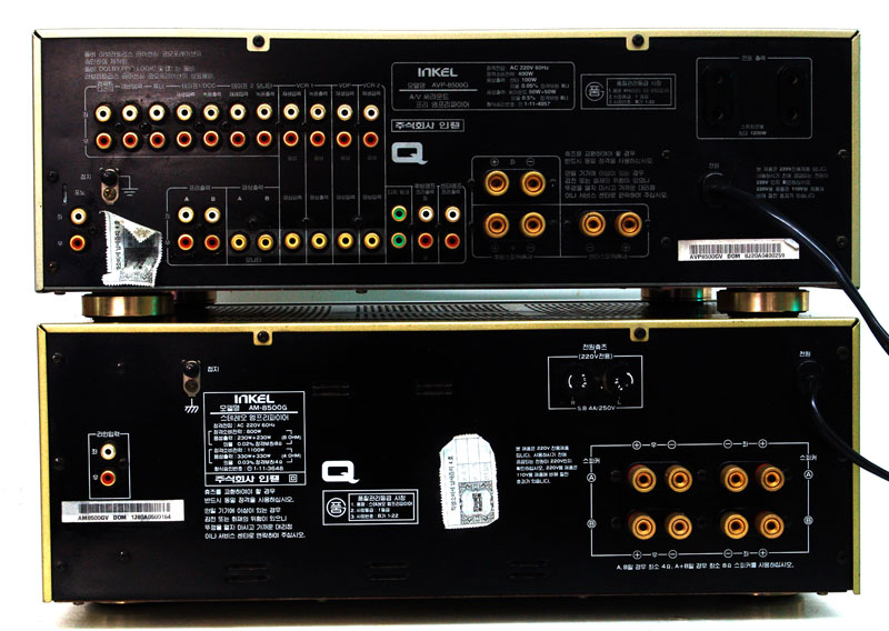 인켈 AM-8500G 파워앰프와 프리앰프 AVP-8500G 세트 - 보소장터 - 보소보소