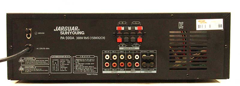 쟈가 서영전자 PA-300A 노래방앰프 - 보소장터 - 보소보소