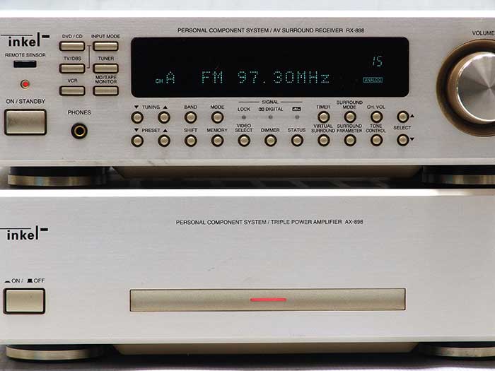 인켈 RX-898 RECEIVER, AX-898 POWER 앰프세트 - 보소장터 - 보소보소