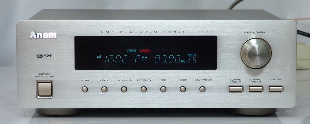 아남 고급 튜너 AT-77 - 보소장터 - 보소보소