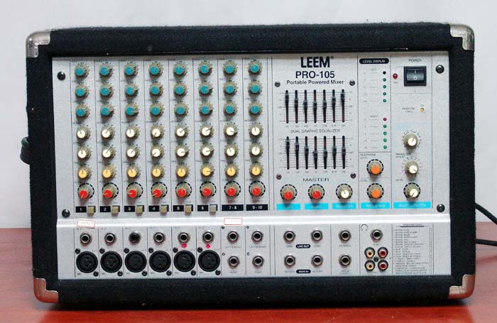 LEEM Pro-105 파워드 믹서앰프 - 업체장터 - 보소보소