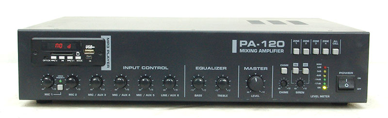 USB LEEM PA-120 PA믹싱앰프 - 벼룩장터 - 보소보소