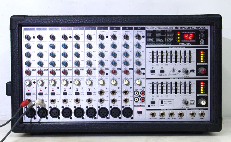 베링거 Europower pmx2000 파워드믹서 - 보소장터 - 보소보소