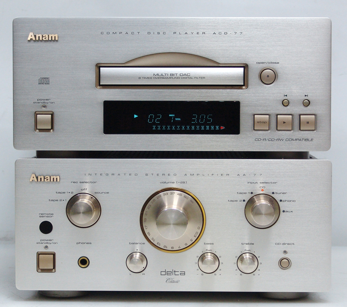 아남 AA-77 앰프와 CDP - 보소장터 - 보소보소