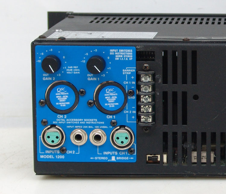 QSC 1200 파워앰프 - 보소장터 - 보소보소