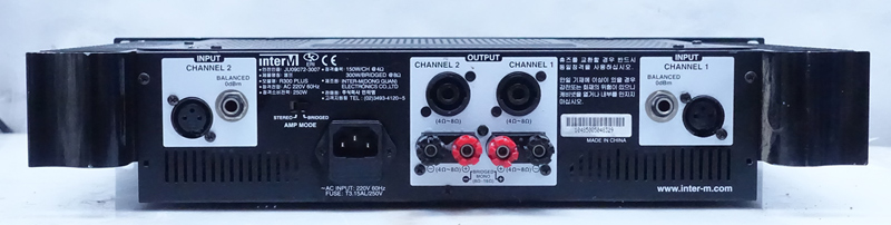 인터엠 R300 plus 피워앰프 - 보소장터 - 보소보소