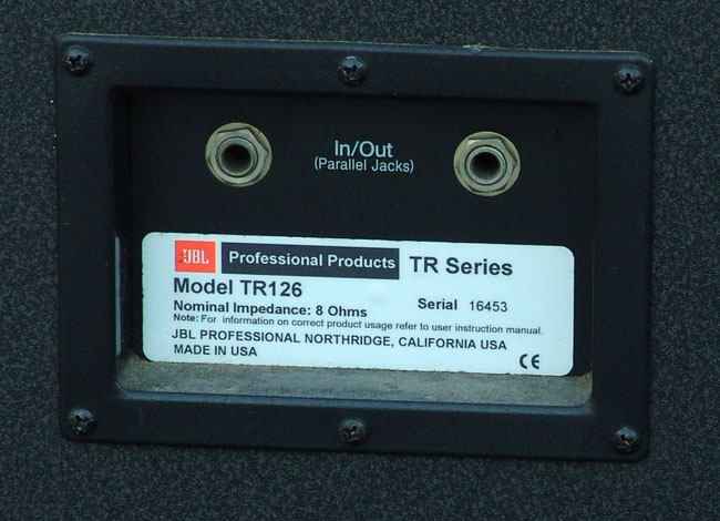 JBL TR126 스피커 - 보소장터 - 보소보소