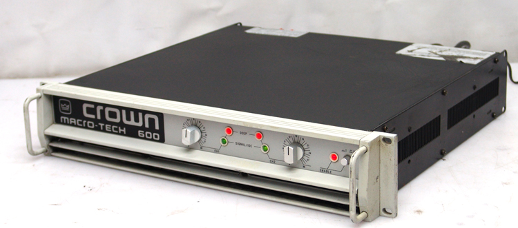 crown micro tech 600 파워앰프 - 보소장터 - 보소보소