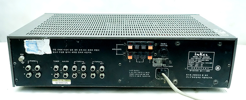 인켈 AD2220 인티앰프 - 보소장터 - 보소보소
