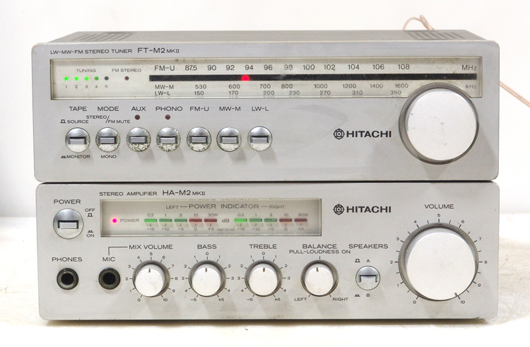 Hitachi Ha-m2 MKII, Ft-m2 앰프와 튜너 - 보소장터 - 보소보소