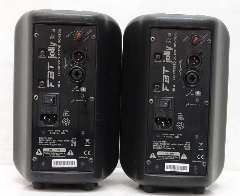 액티브 모니터 스피커 이태리 FBT Jolly 5ra - 보소장터 - 보소보소