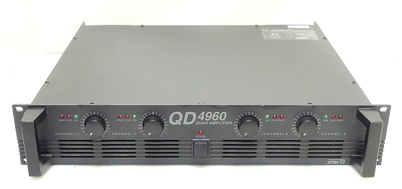 인터엠 QD4960 4ch 파워앰프 - 보소장터 - 보소보소
