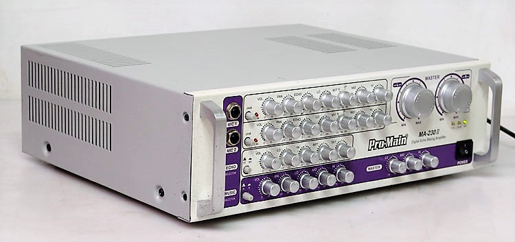 Pro-Main MA-230 II 노래방앰프 - 보소장터 - 보소보소