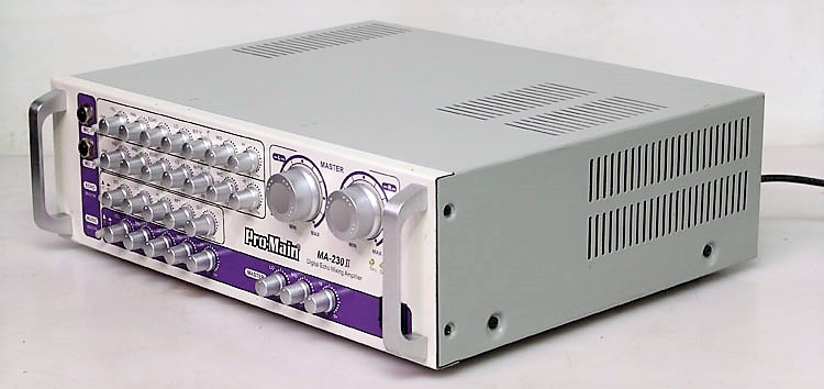 Pro-Main MA-230 II 노래방앰프 - 보소장터 - 보소보소