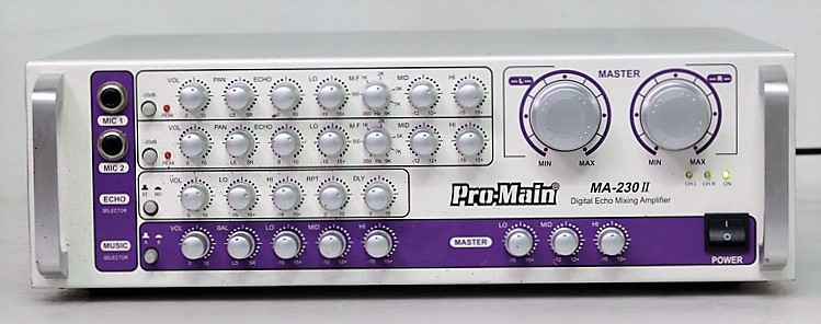 PRO-MAIN MA-203II 노래방앰프입니다. - 보소장터 - 보소보소