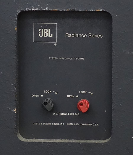jbl radiance series R133 스피커 - 보소장터 - 보소보소
