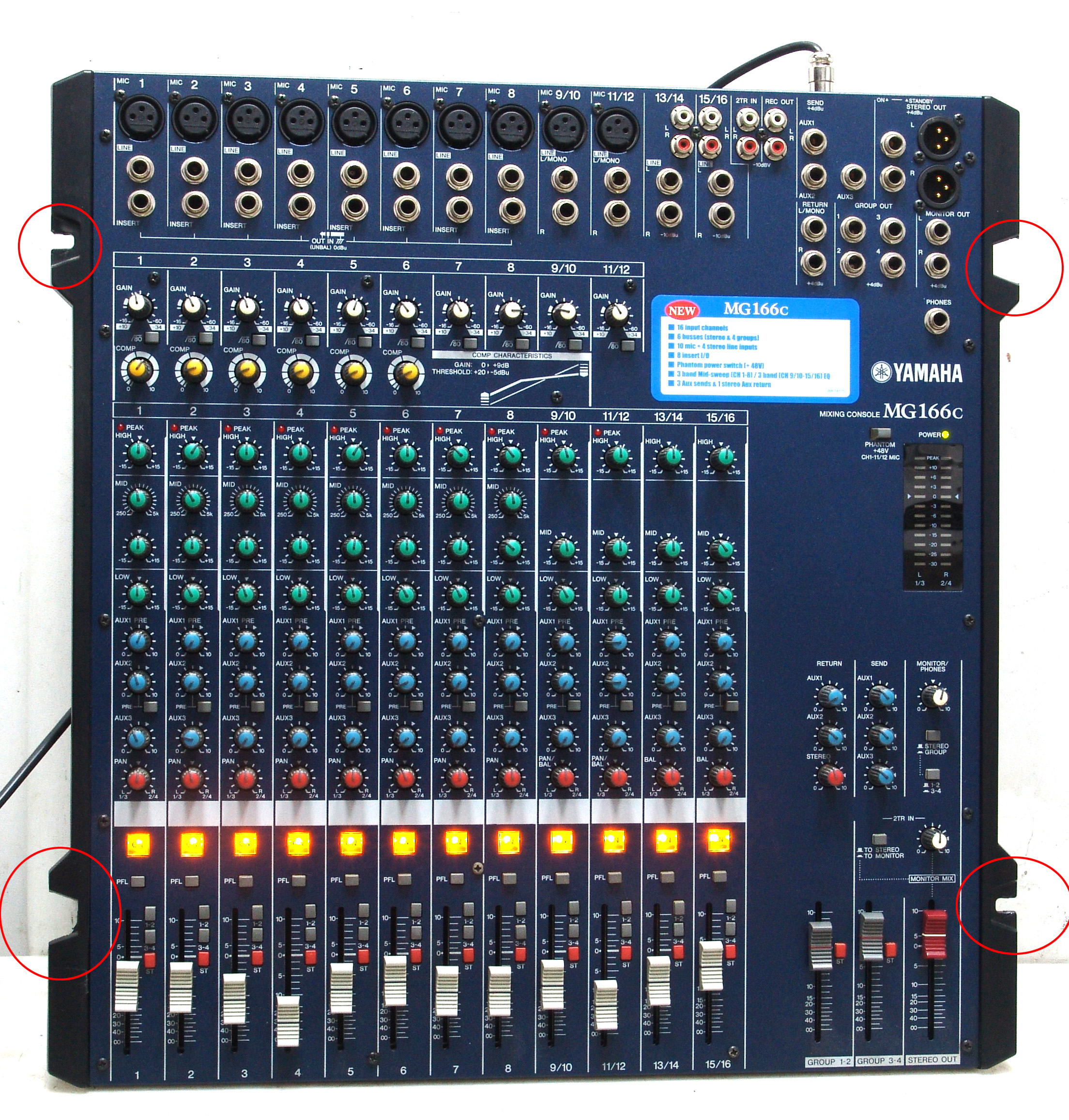 YAMAHA MG166C 믹서 - 보소장터 - 보소보소