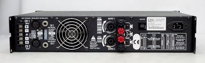 QSC RMX2450 파워앰프, 750+750W - 보소장터 - 보소보소