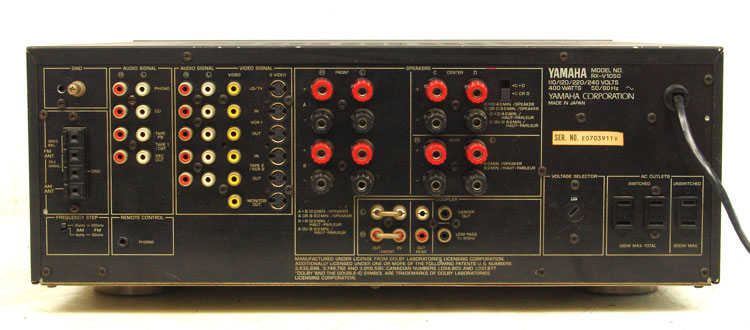 야마하 리시버 RX-V1050 - 보소장터 - 보소보소