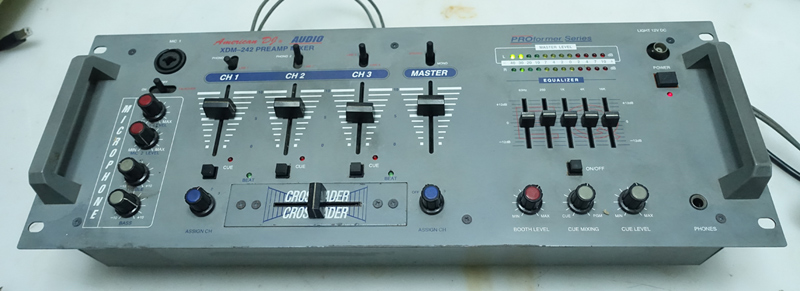 클럽 믹서 american DJ XDM-242 - 보소장터 - 보소보소