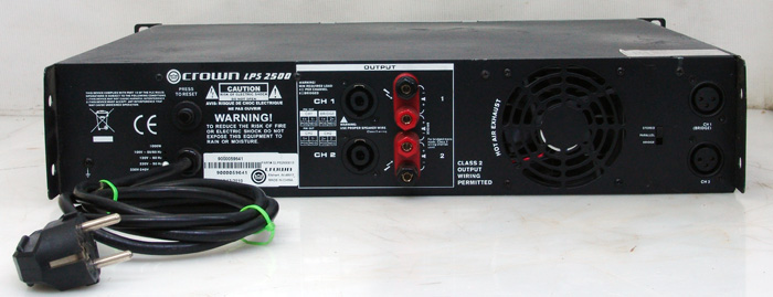 미국 크라운오디오(Crown Audio) 고출력 파워앰프 LPS 2500 - 업체장터 - 보소보소